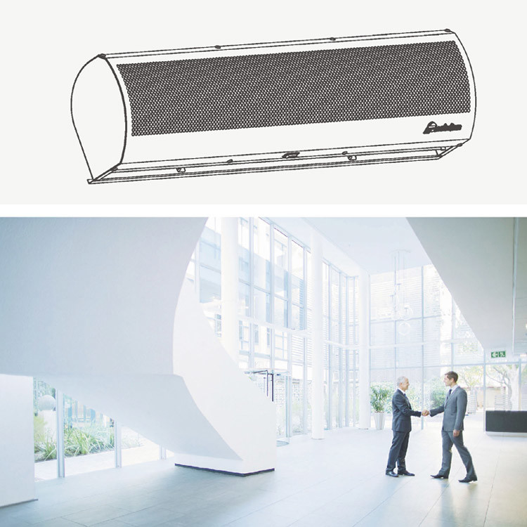 2025 Compact Air Curtain Four Seasons Wind Series Air Door Fresh Fan ...