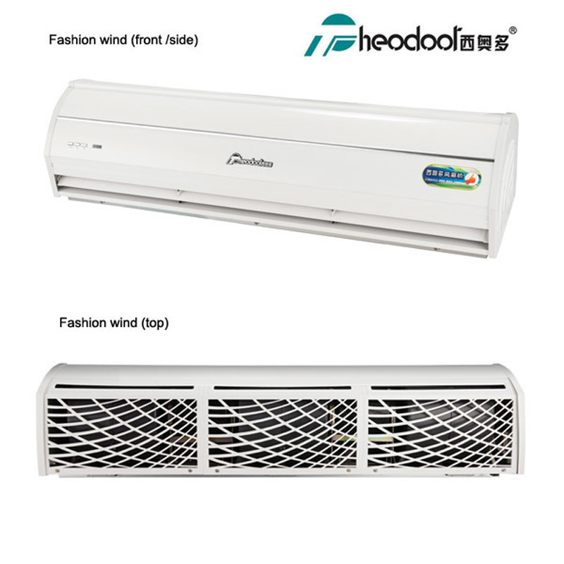 Fashion Wind Residential Air Curtain 1-2m Length For Door Entrance With R/C