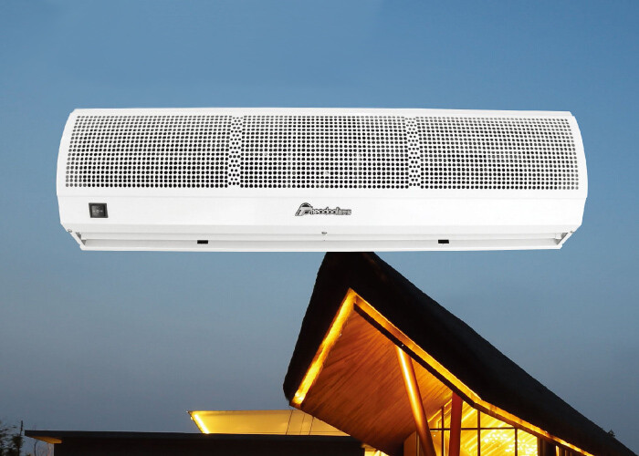 2025 Low Noise Compact Air Curtain 40 Inch , Door Air Cutter With Touch ...
